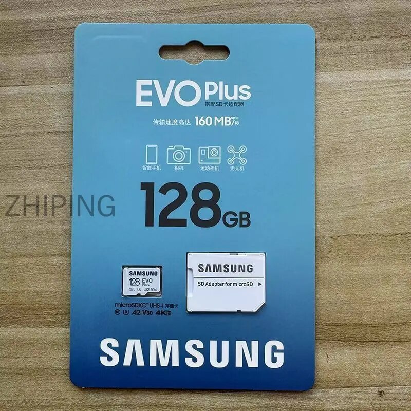 Samsung 128 ГБ Карта памяти microSDXC EVO Plus (MB-MC256SA/APC)