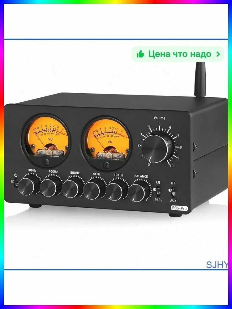 Микшер с Bluetooth и 5-сегментным эквалайзером для аудио-3, 5 мм