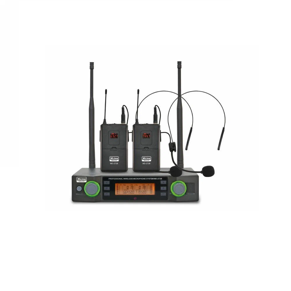 Xline MD-272B Радиосистема двухканальная c двумя поясными передатчиками