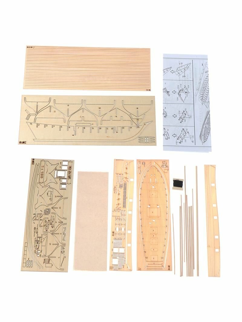 Деревянная сборка, Классическая Западная модель корабля Halko (36 юаней)