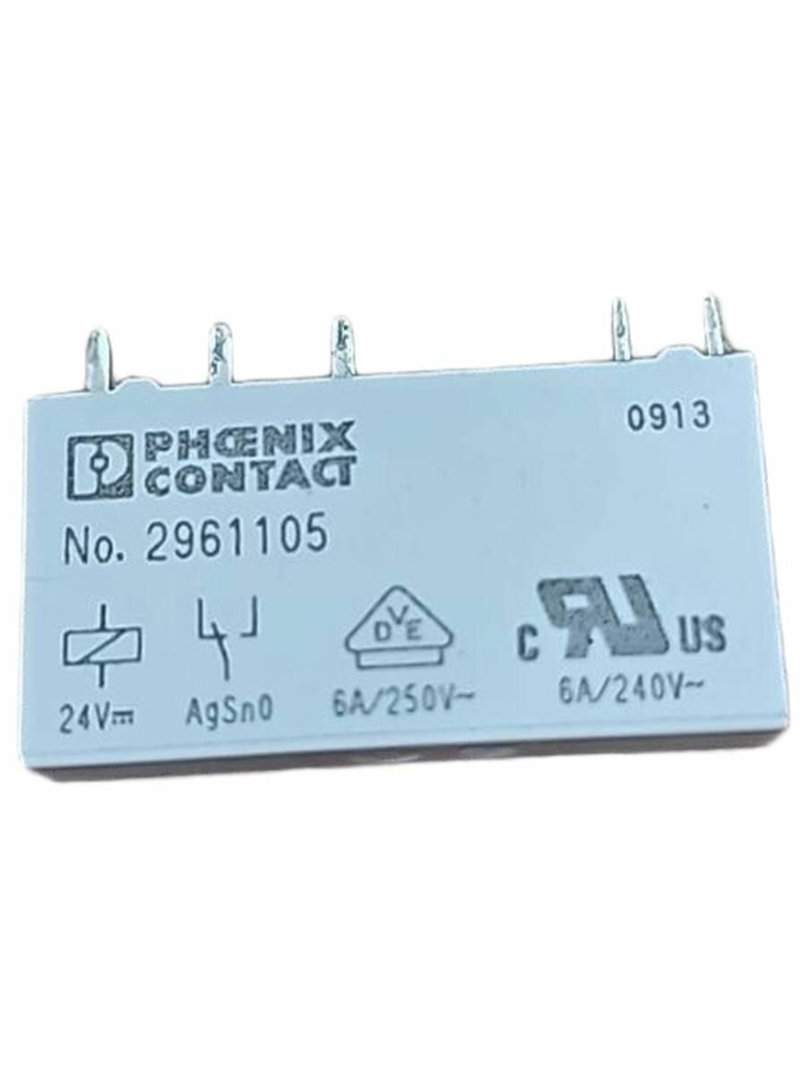 Одиночное реле REL-MR- 24DC/21 Phoenix Contact 2961105