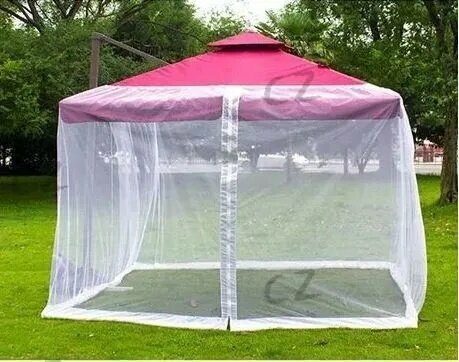 Туристический с москитной сеткой, 3х3х2,3м, тент/ беседка садовая для дачи/улицы-a