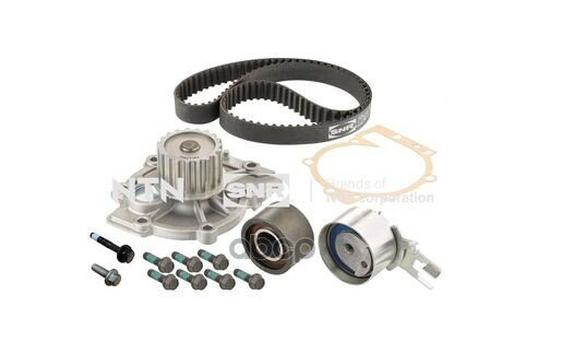 Комплект ремня ГРМ (с помпой) VOLVO S60, S80, V70, XC 70, XC 90 SNR арт. KDP465030