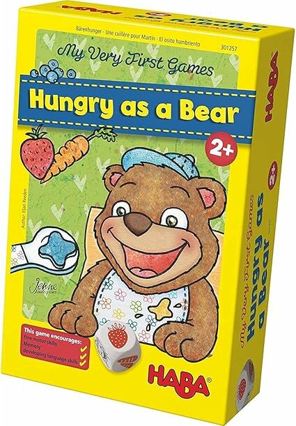 Детская настольная игра Haba - "Голодный как медведь", 2 лет - 300171