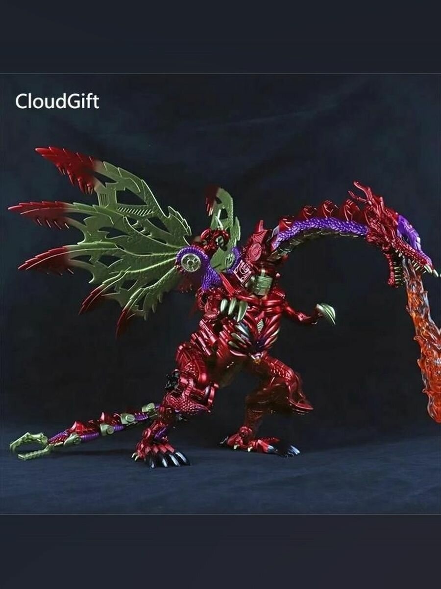 Трансформаторы/beast wars мегатрон дракон/UPCLOUD+36cm — фото 1
