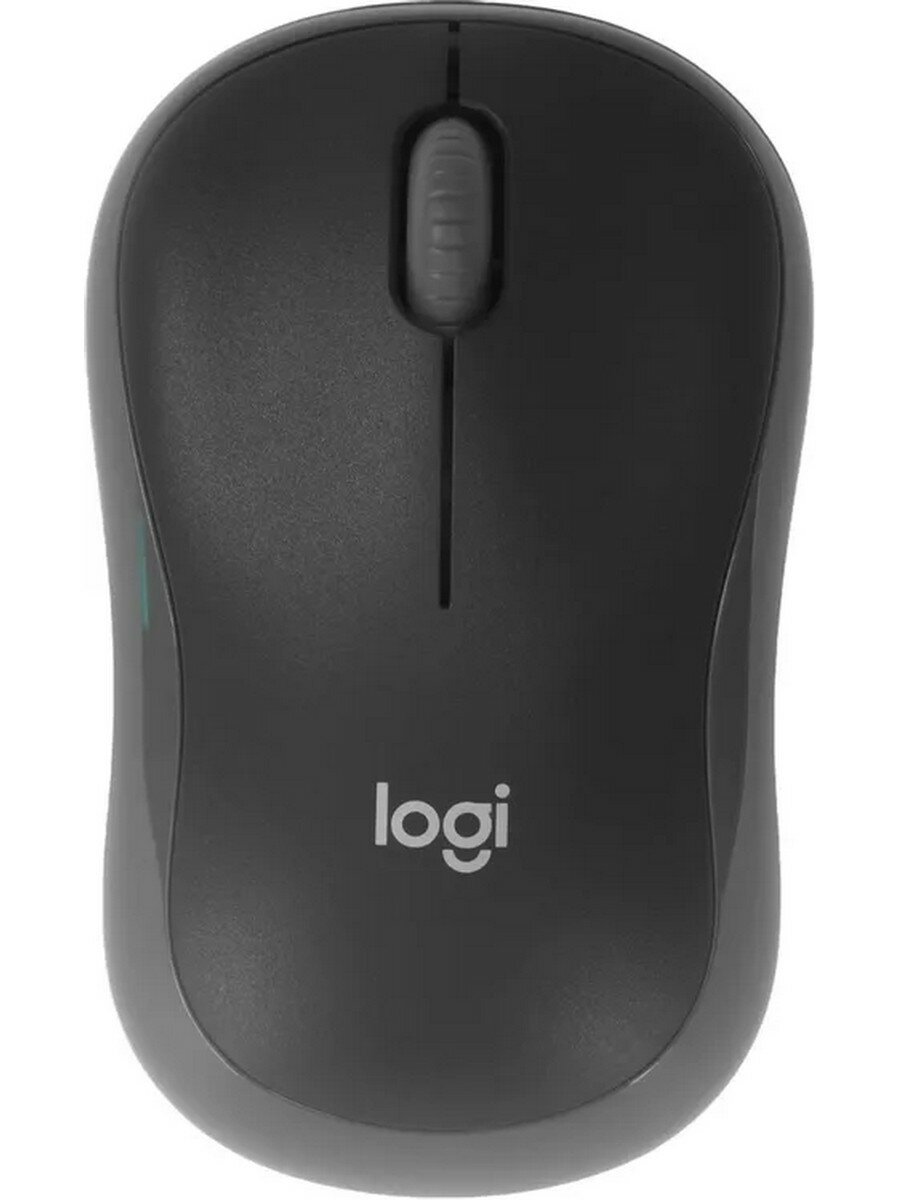 Мышь беспроводная LOGITECH M186 black/grey (USB, 1000dpi, 2but) (910-004131)