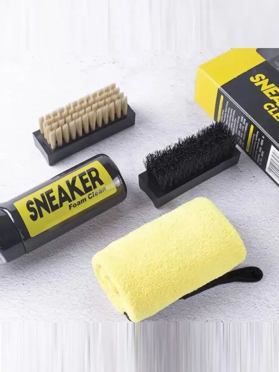 Набор для ухода за обувью 4 в 1