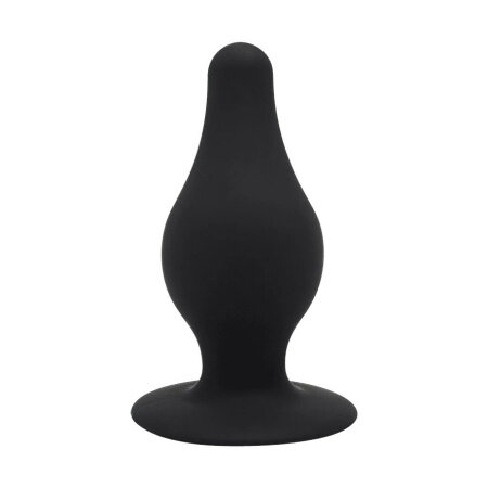 63291 Adrien Lastic SileXD Plug Model 2 M, черная. Анальная пробка с закругленным кончиком