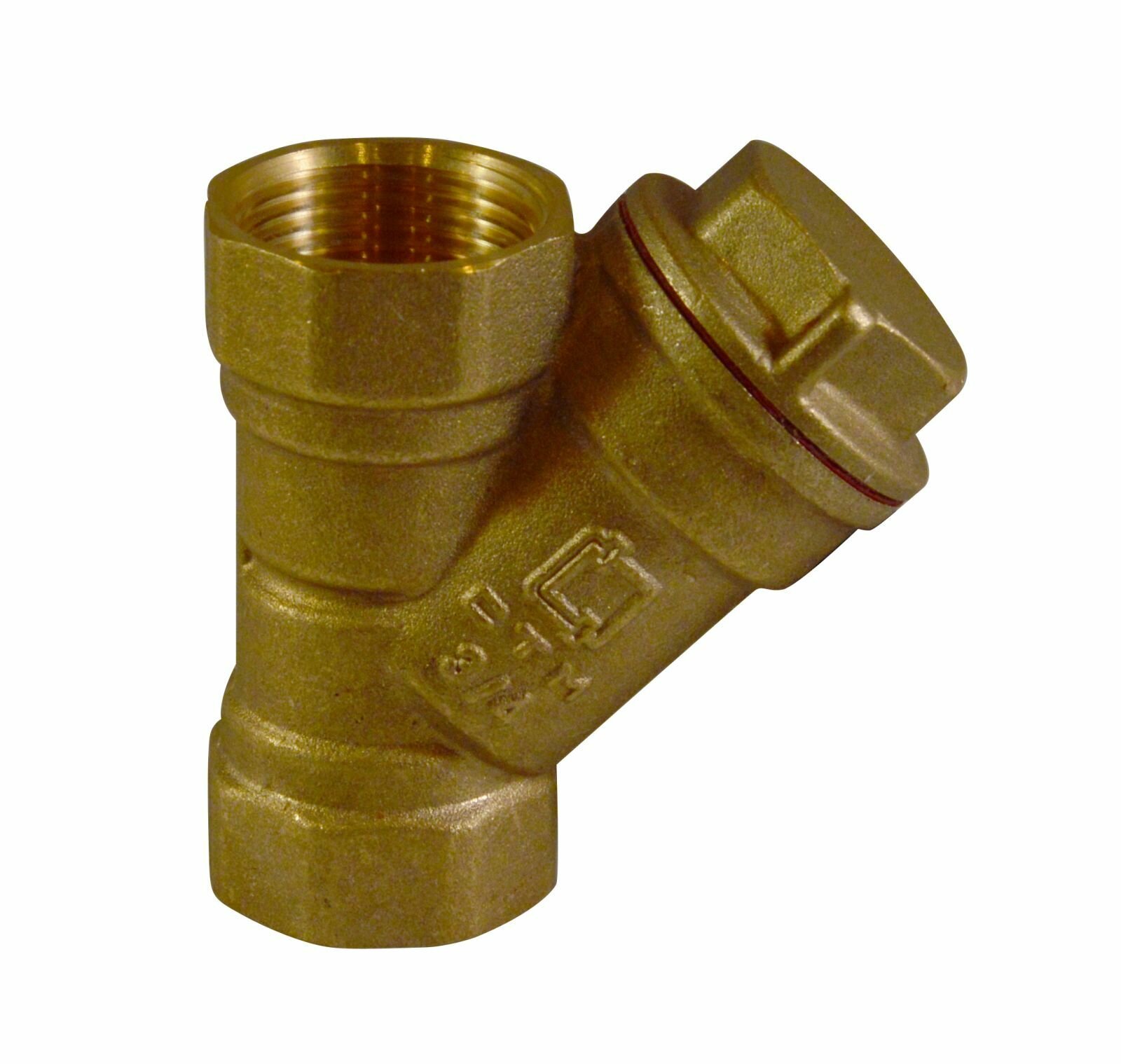 Фильтр механической очистки СТМ CBYF0114, 1-1/4", косой, латунь