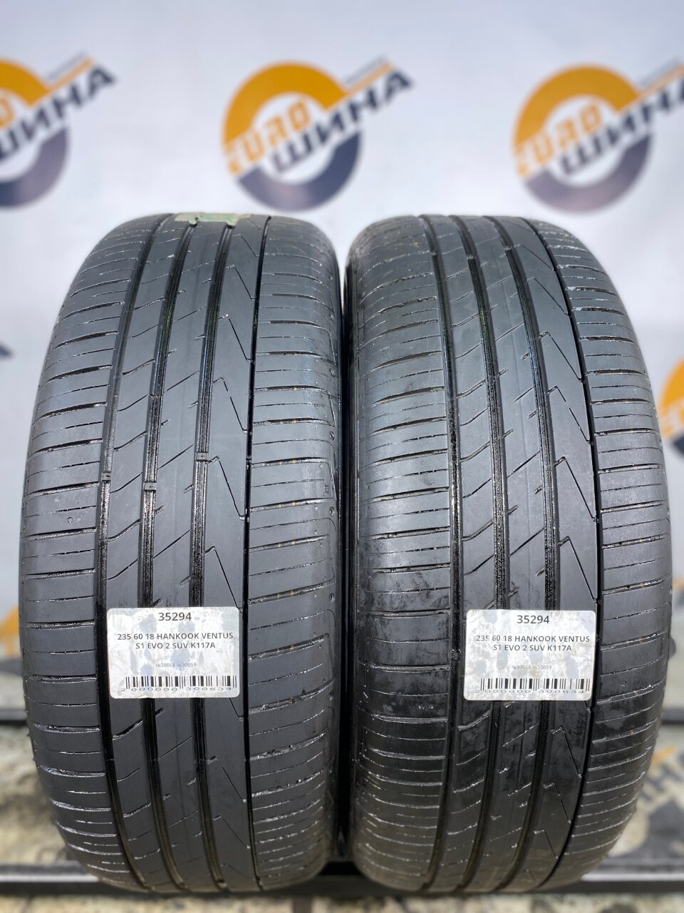 Шины Hankook Ventus S1 Evo2 SUV K117A 235/60R18 103V