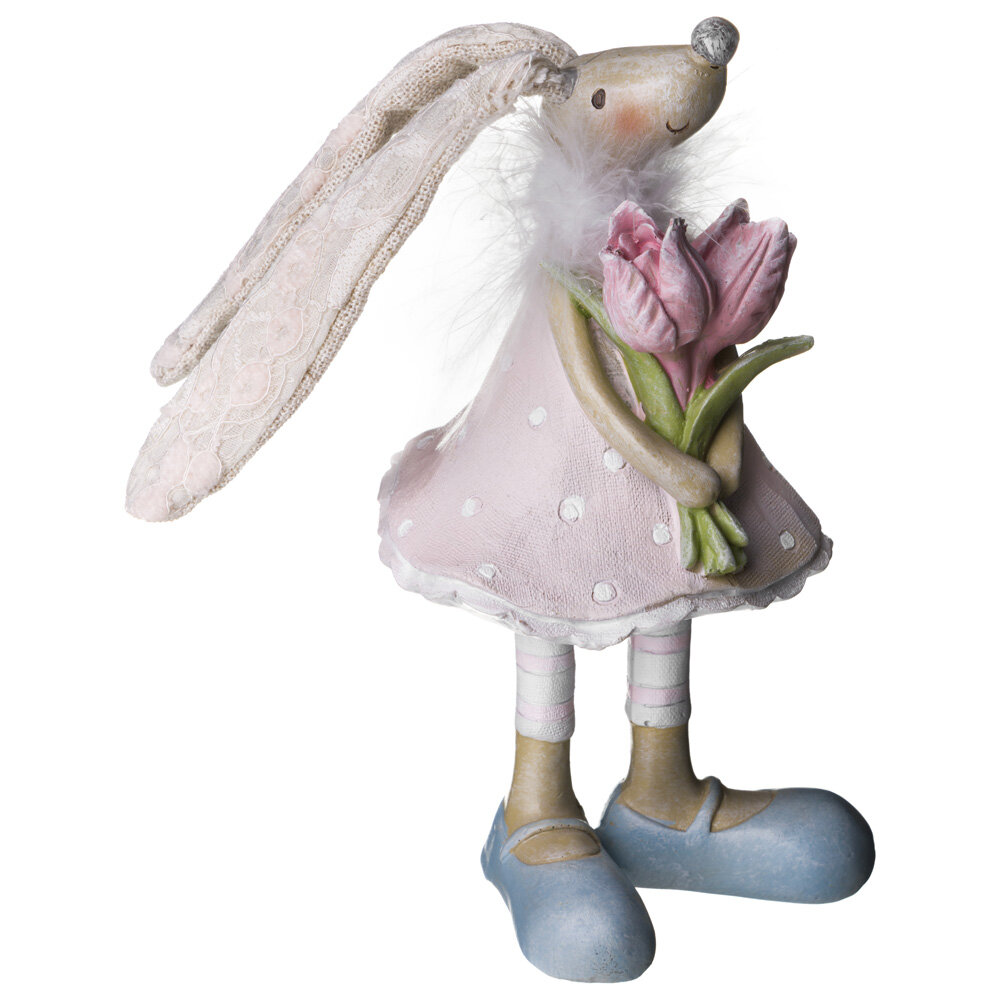 Фигурка декоративная кролик 9*9*28 см KSG-125-311