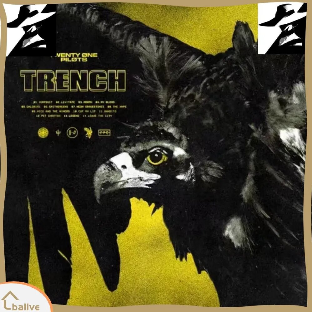 Twenty One Pilots - Trench (Винил) Импортное издание, альтернативный рок альбом
