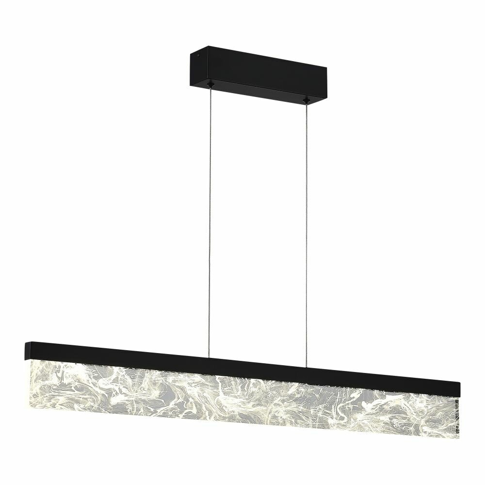 SL6234.403.36 Светильник подвесной ST-Luce Черный/Дымчатый LED 1*36W 4000K.