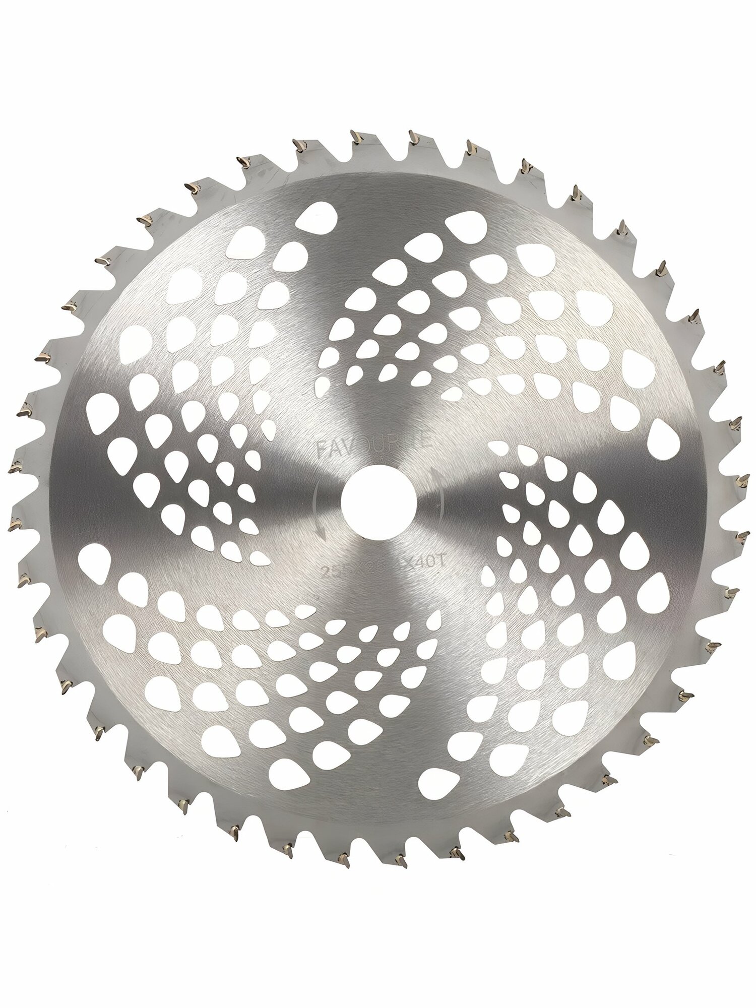 Нож для триммера 40 зубьев, 255 мм, 25.4 мм, Favourite, FBT 40Zknife, сталь