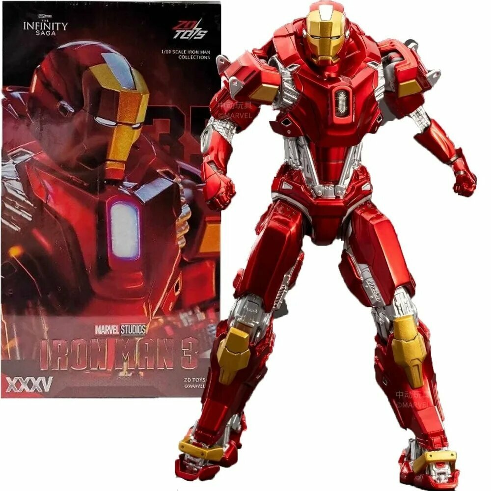 Фигурка ZDToys 7 дюймов Marvel Ironman MK35