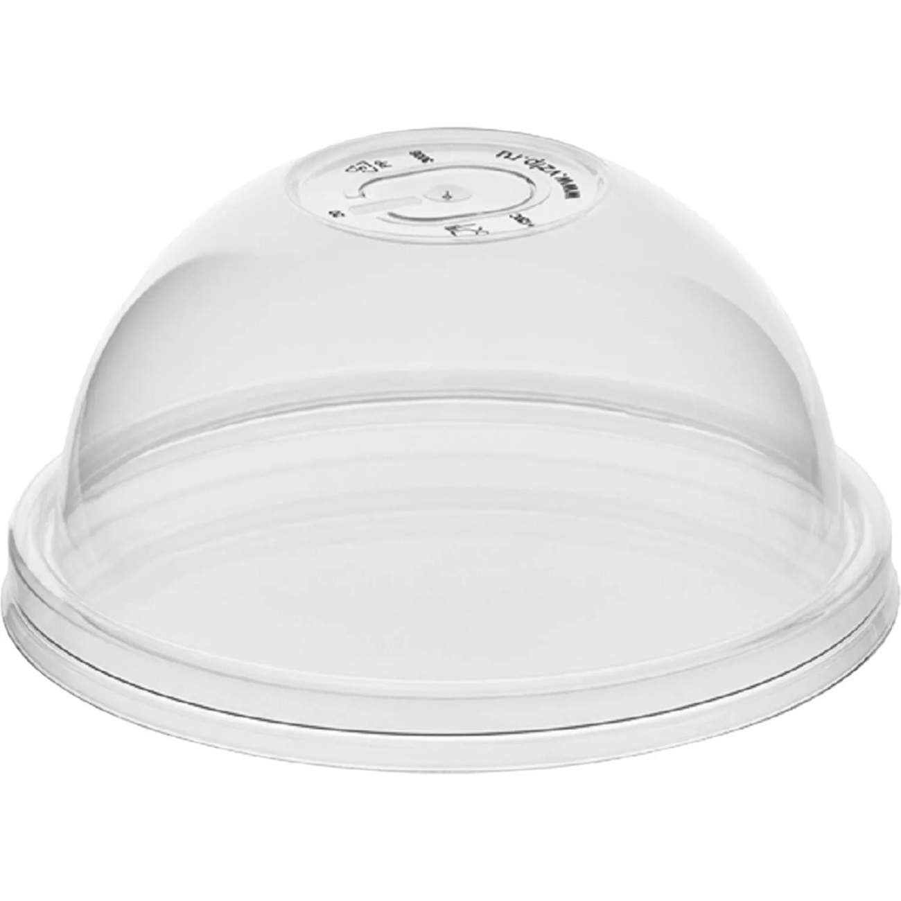 Крышка д/ст купольная ПП d-90мм прозр. 1000шт/кор (3006П) Аэроснаб 2368992