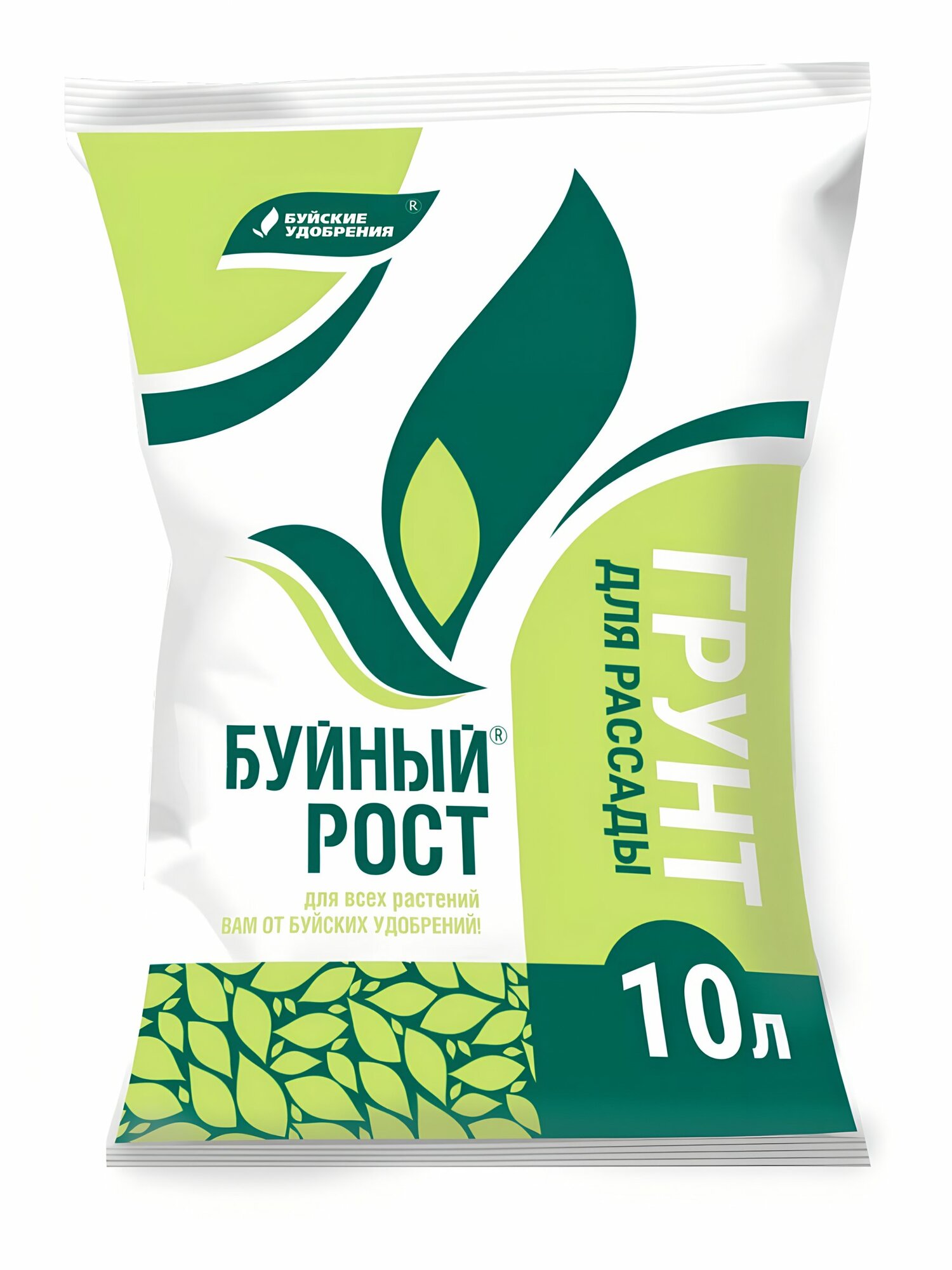 Грунт Буйный рост для рассады 10 л от Буйского химического завода — идеальный выбор для посадки и обогащения почвы в саду
