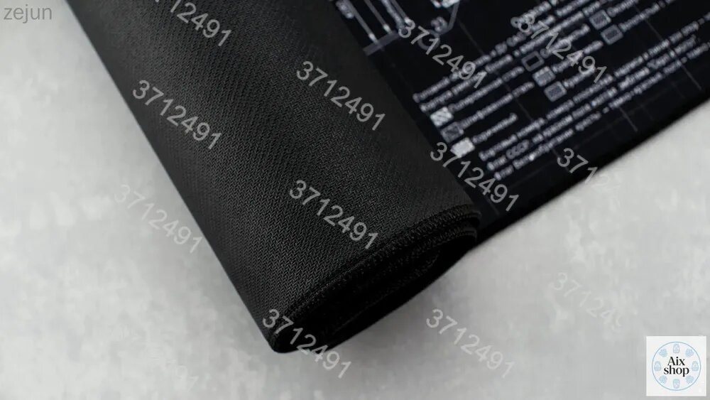 Коврик для мышки MAUSPAD GEEKBOARDS СОЮЗ, черный, 90x40 см — фото 1