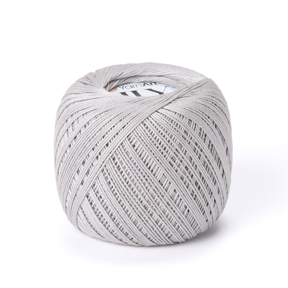 Пряжа для вязания YarnArt Lily 4920 серебро 50 гр/225 м 100% мерсеризованный хлопок