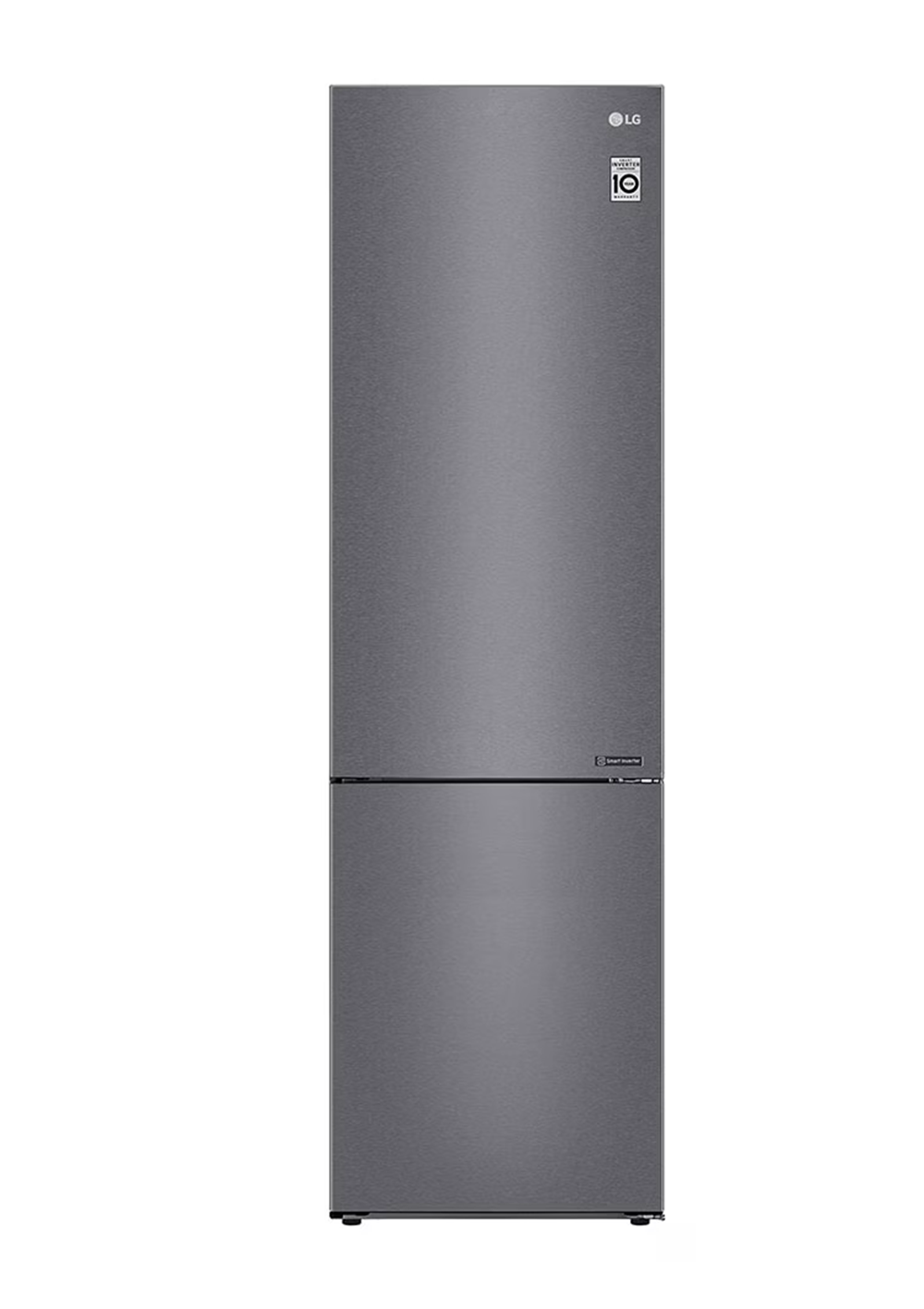 Холодильник двухкамерный LG GA-B509CLCL 419 л, инверторный мотор, функция быстрой заморозки, Total No Frost, графит