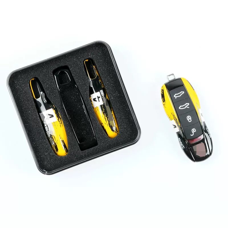 Старая версия 4 дизайн чехла для ключа от Porsche Panamera Cayenne Macan