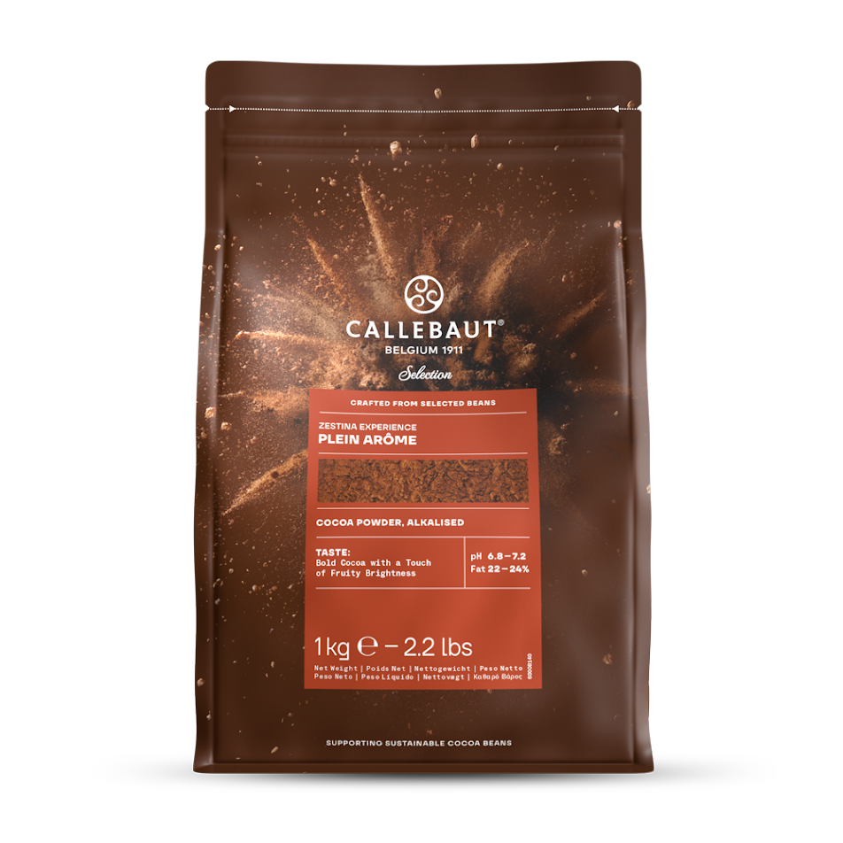 Какао-порошок Callebaut ZESTINA PLEIN AROME, 22-24%, 1 кг