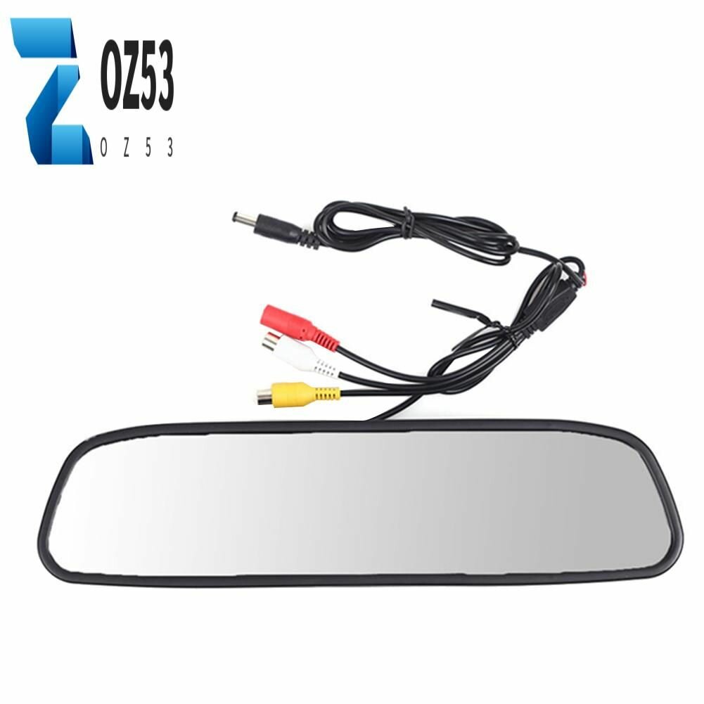 (I H E Y) 4,3-дюймовый автомобильный видеорегистратор, камера заднего вида, зеркало монитор, двухсторонний ЖК-дисплей