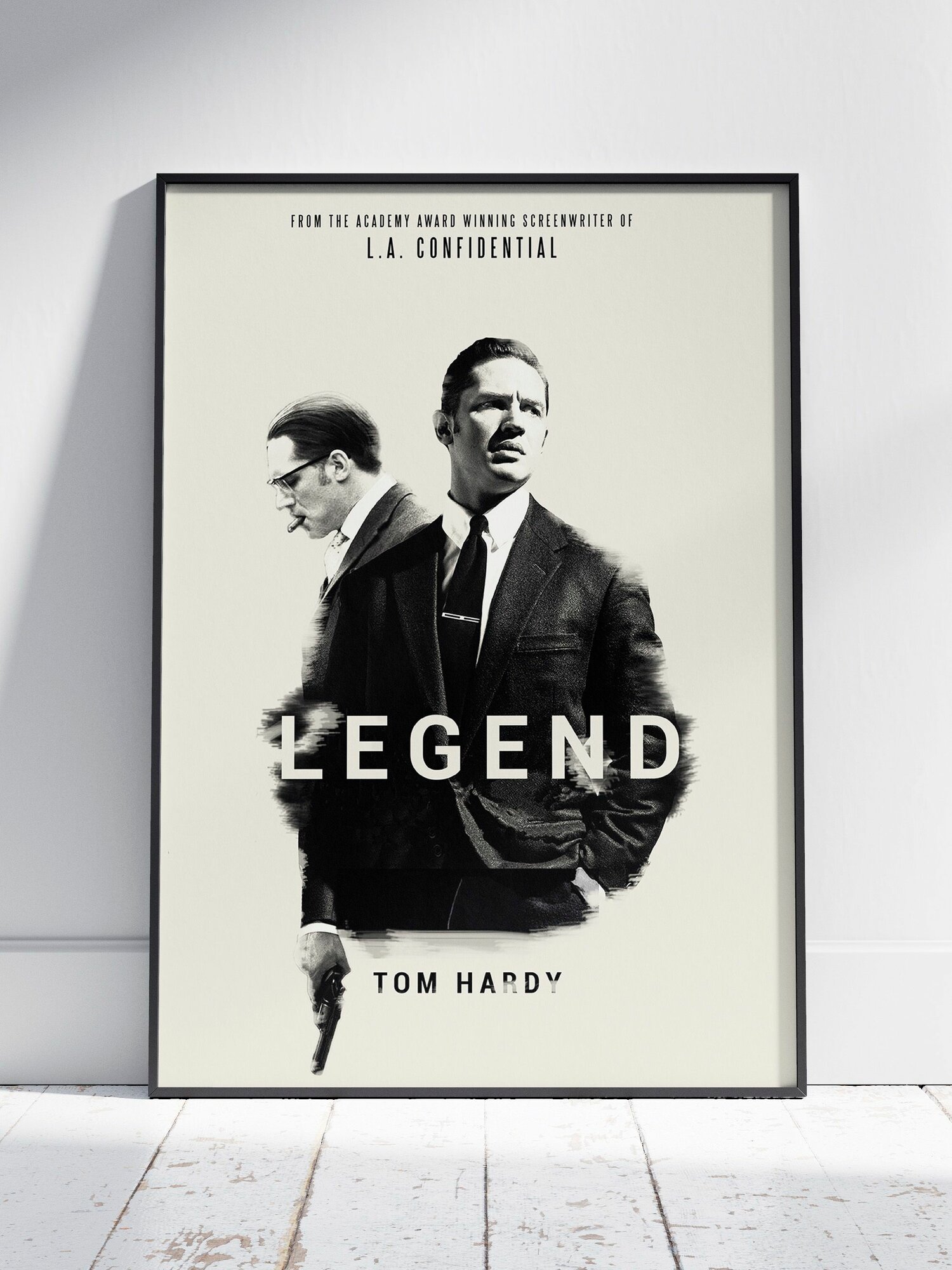 Плакат на стену для интерьера Том Харди (Tom Hardy 8) - Постер по актеру фильма, кино, сериала формата A4 (21x30 см)