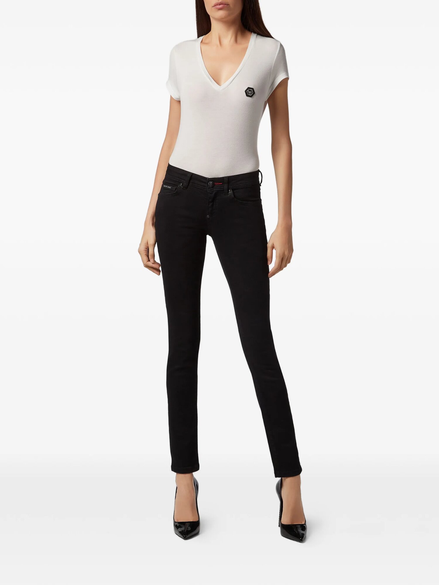 Джинсы скинни PHILIPP PLEIN Slim-fit jeans, размер 40 — фото 1