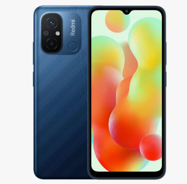 Смартфон Xiaomi Redmi 12C 4/128 ГБ RU, 2 nano SIM, синий океан, б/у