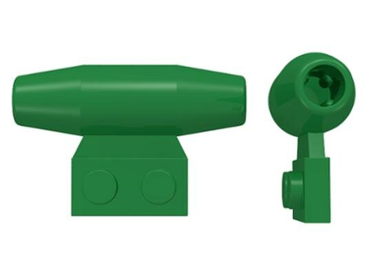 Деталь Lego 3475b Engine, Smooth Small, 1 x 2 Side Plate with Axle Holders