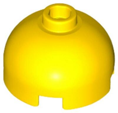 Деталь Lego 553c Brick, Round 2 x 2 Dome Top with Bottom Axle Holder - Hollow Stud