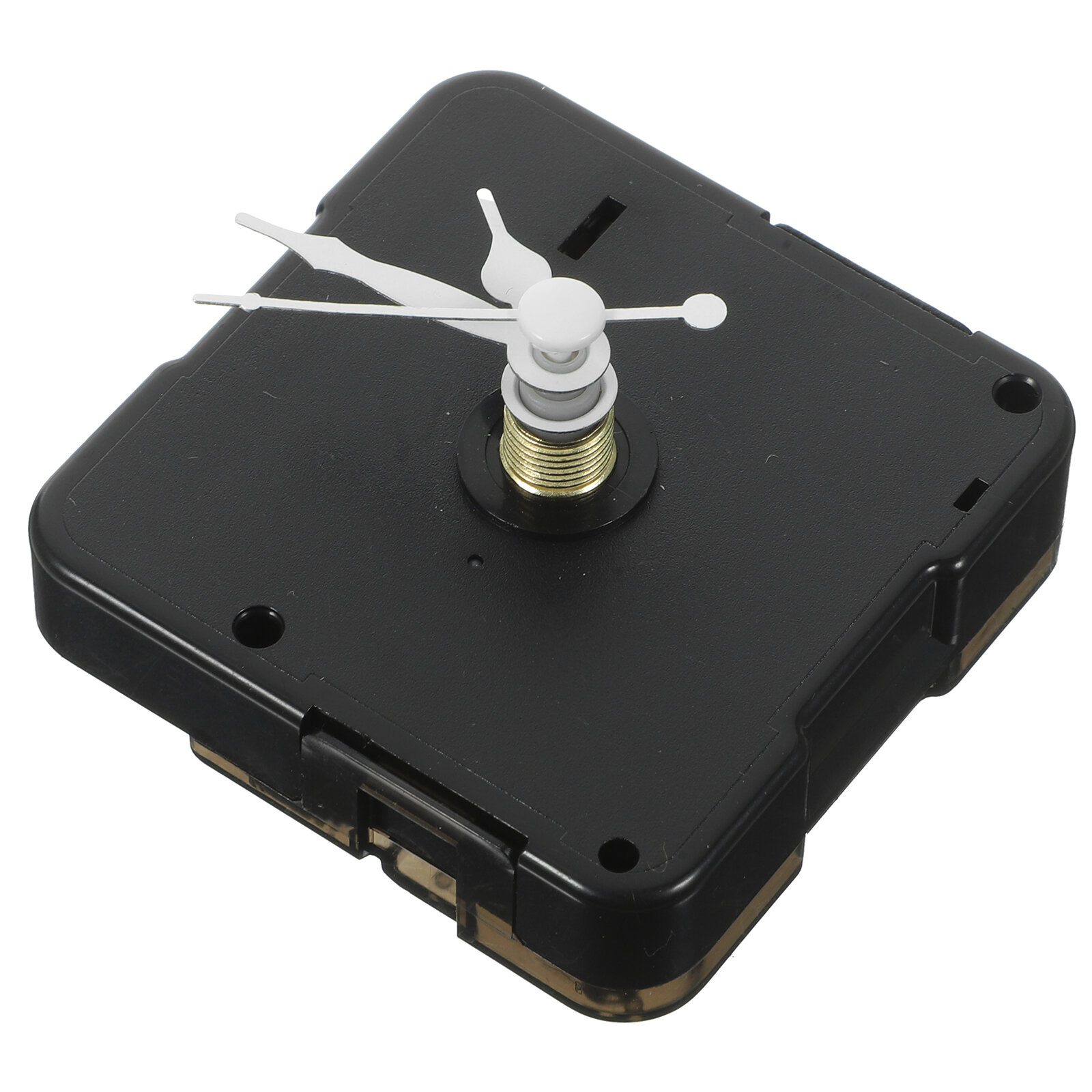 Бесшумный небольшой настольный часовой механизм, небольшой механизм для настенных часов, механизм для настольных часов своими руками с маленькими стрелками, подходит для размеров 10-12 см (6#027 белые секундные стрелки - полусердечко).