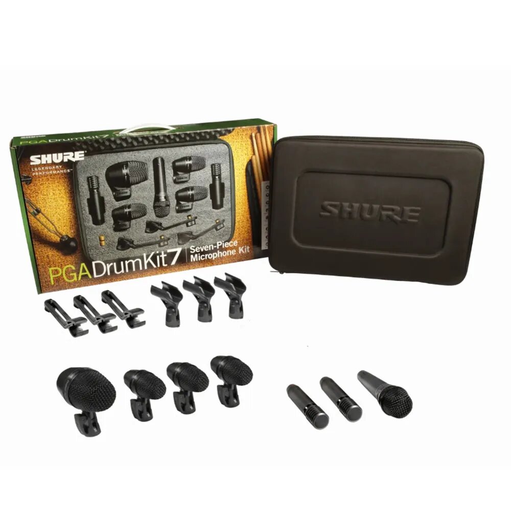 Shure Микрофон инструментальный PGADRUMKIT7, черный
