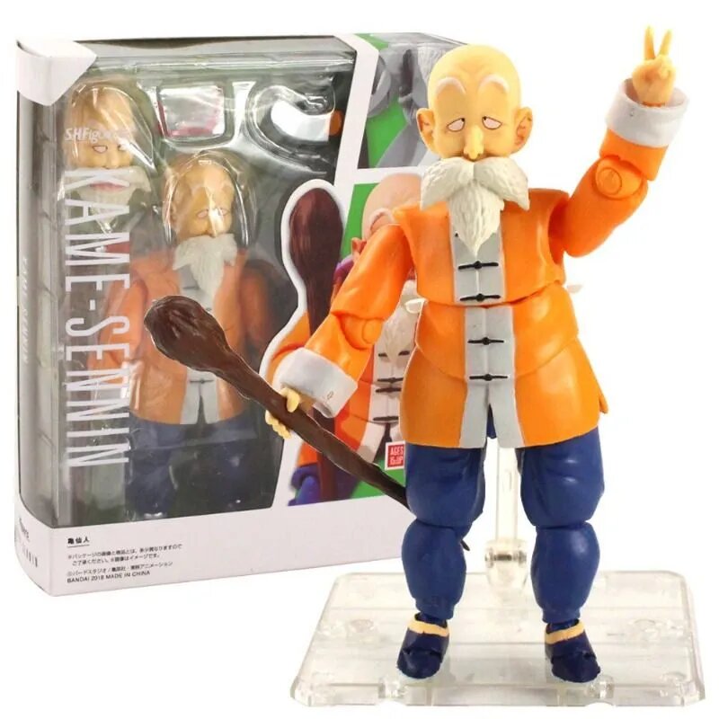 SHF Dragon Ball Master Roshi Kame-Sennin Figuarts Action Figure Аниме Модель