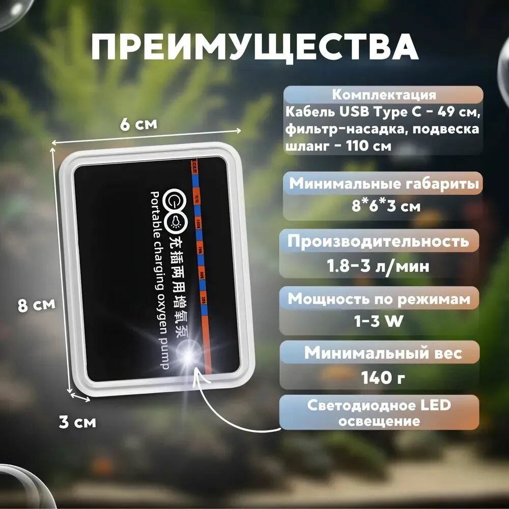 Компрессор для аквариума — фото 1