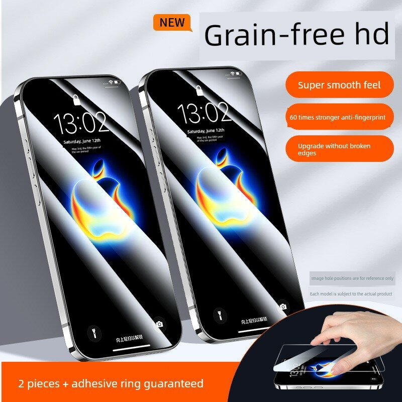 IPhone 11 Pro Max 2-шт. Высококачественная безрамочная защитная пленка с анти-взрывом и оригинальным ощущением