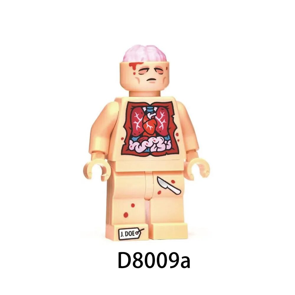 Фигурка-анатомия минифигурка строительные блоки коллекционная