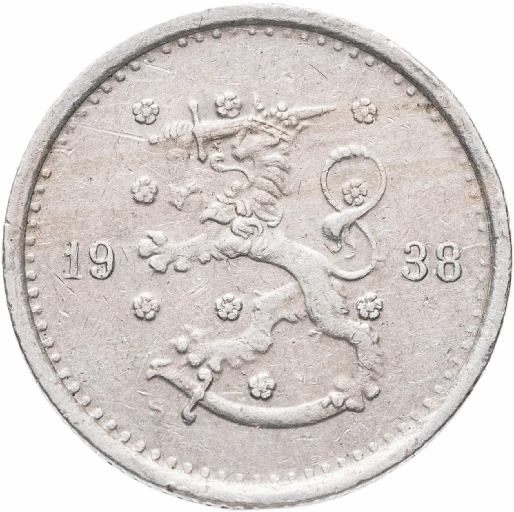 Финляндия 50 пенни (pennia) 1938