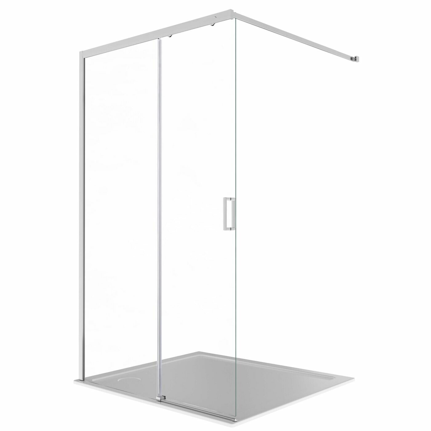 Душевая перегородка Акватек Walk In 120x200 AQ. WISL.120.1CH