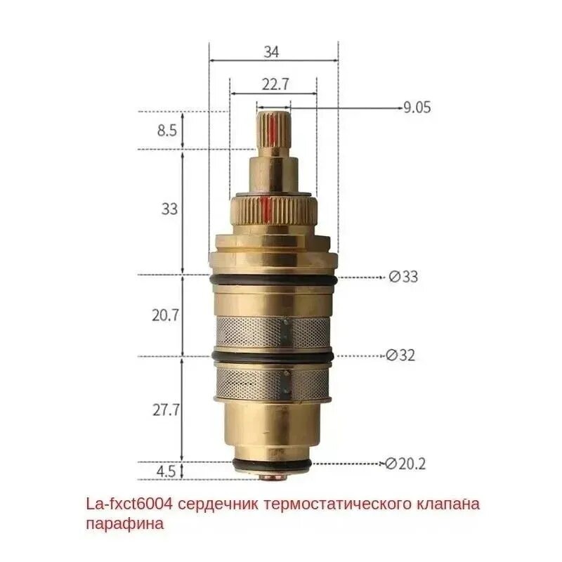 Термостатический картридж