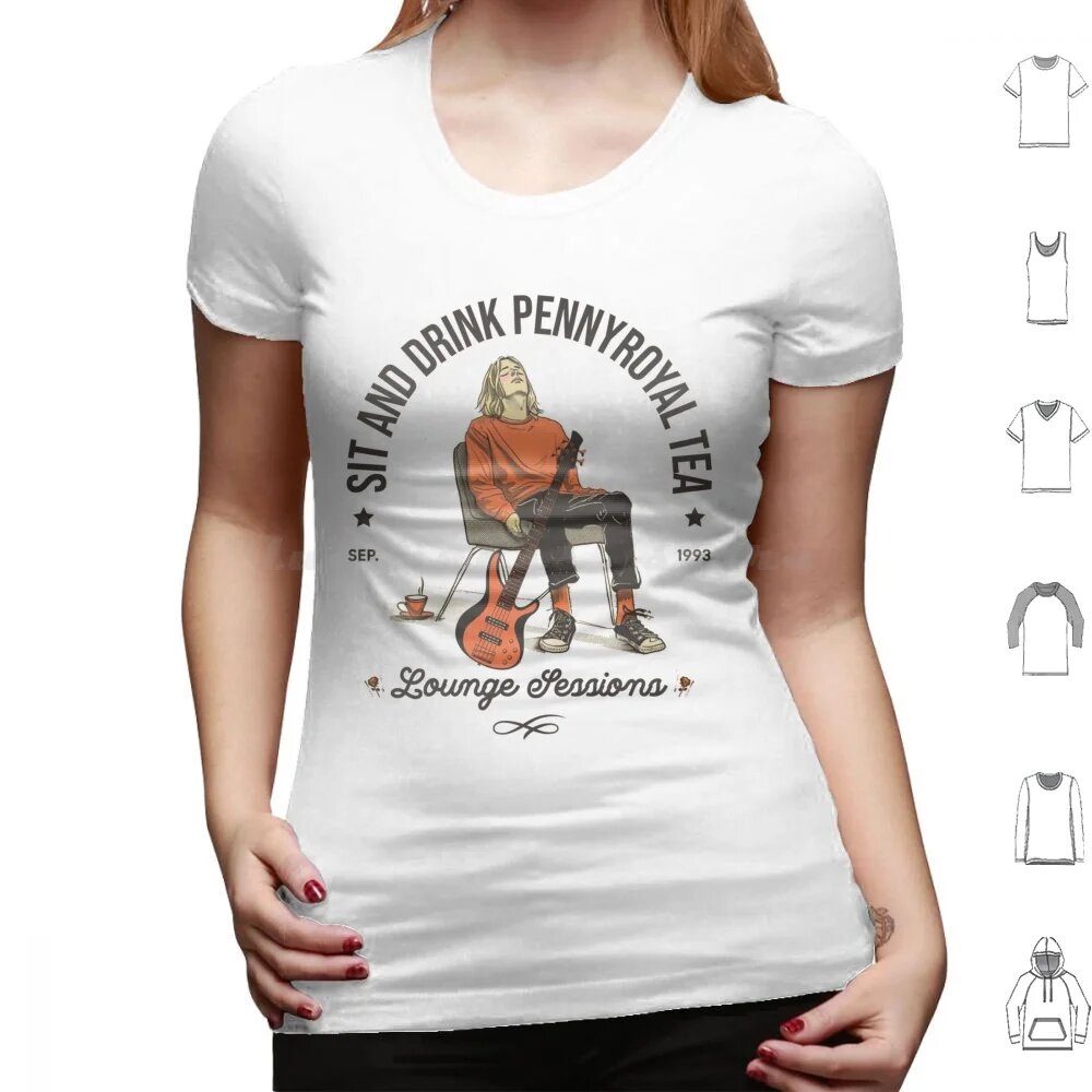 Футболка белая Pennyroyal Tea Lounge Art
