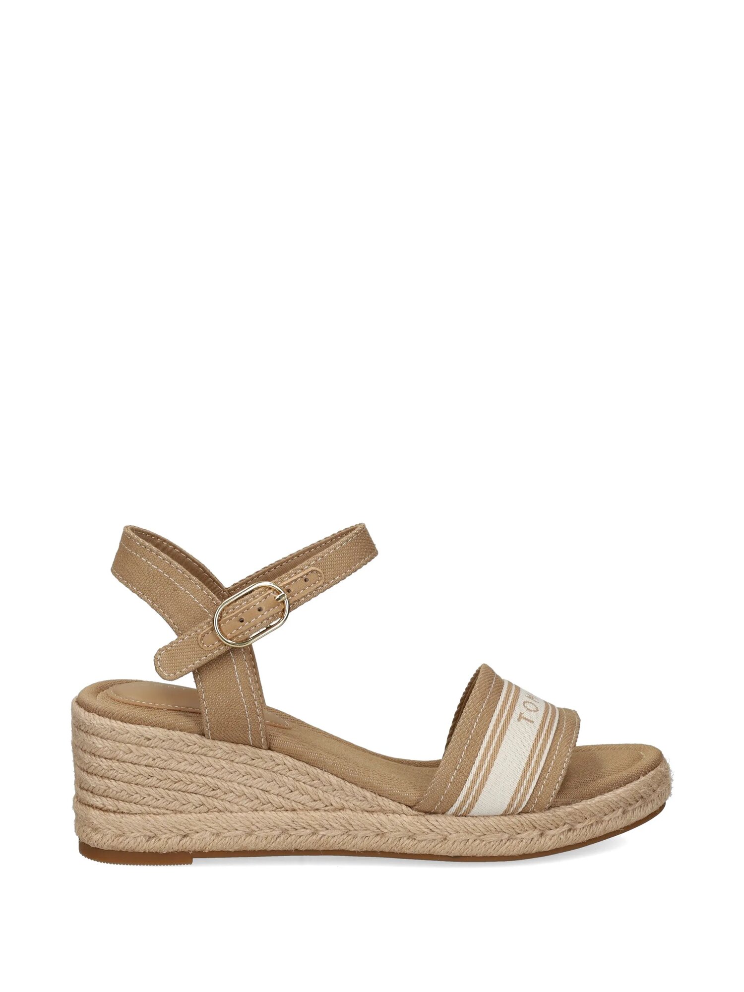Эспадрильи Logo-strap wedge espadrilles