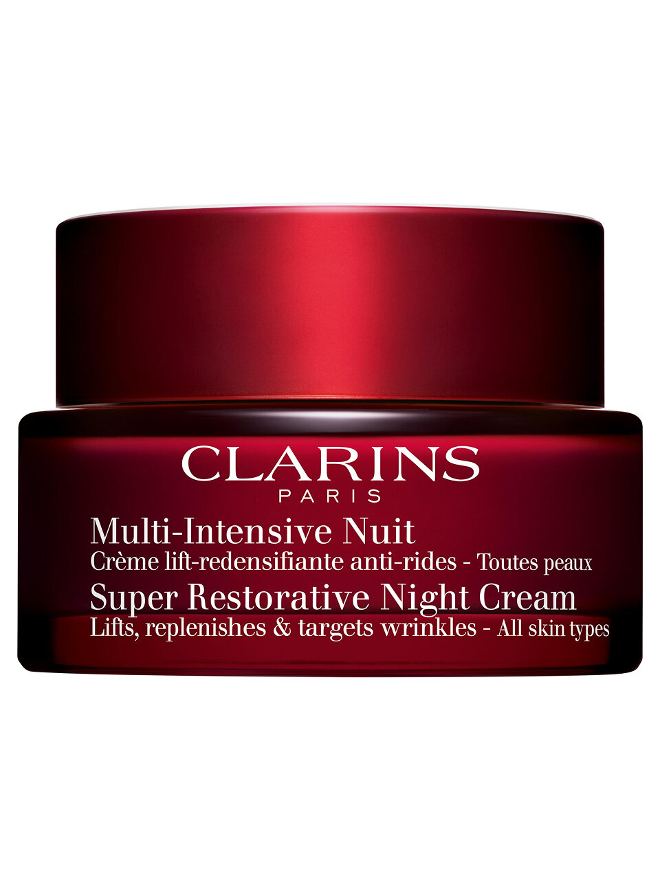 CLARINS Восстанавливающий ночной крем с эффектом лифтинга для любого типа кожи Multi-Intensive 50мл