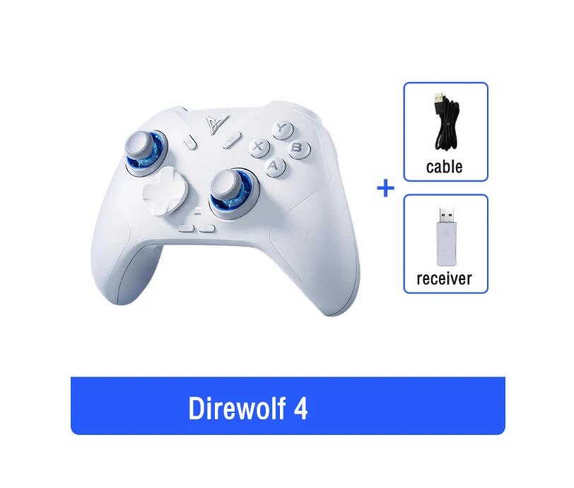 Direwolf 4 геймпад для ПК, Switch, Android, iOS (Белый)