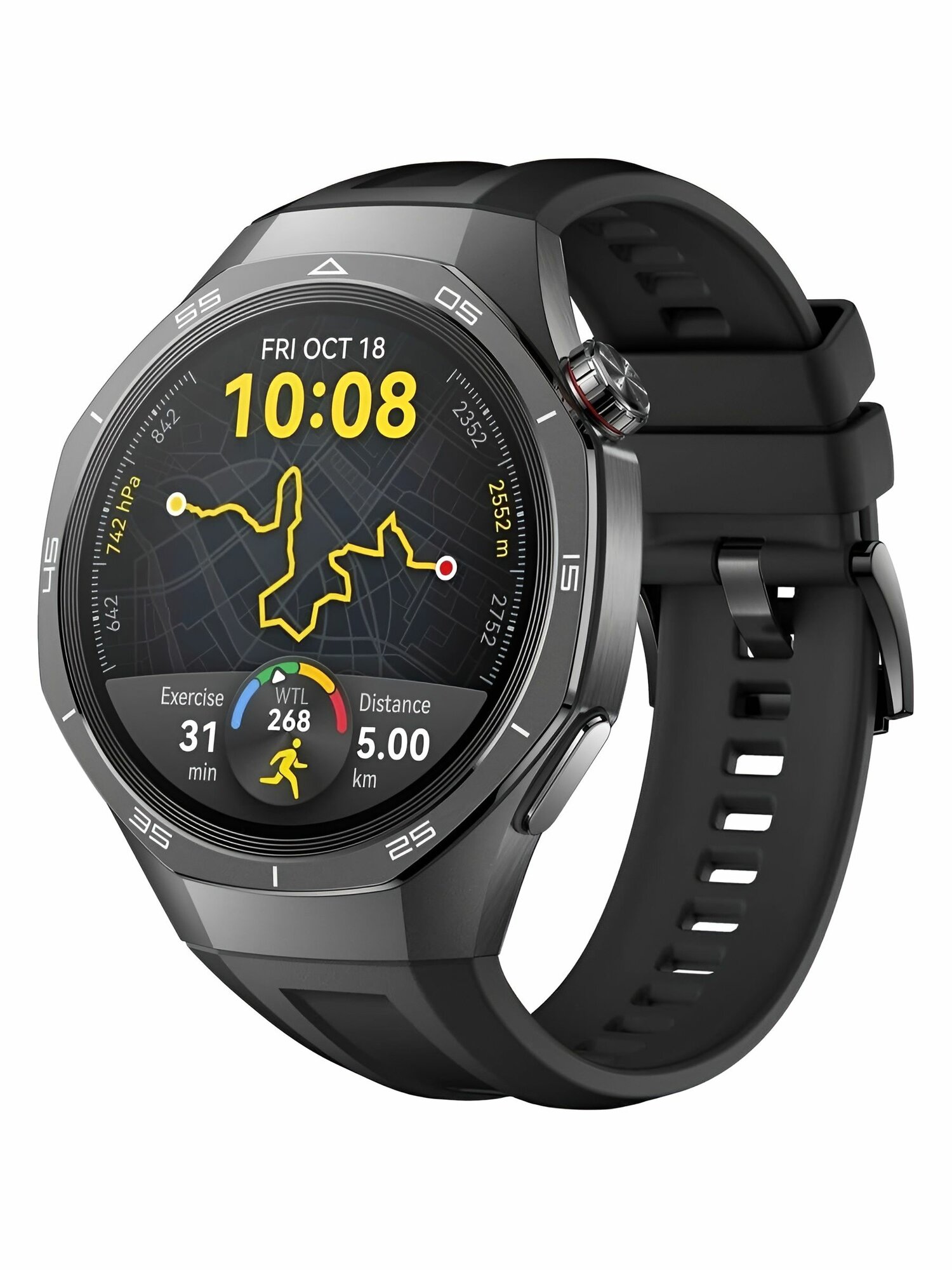 Умные часы Huawei Watch GT 5 pro Titanium 46 mm Black