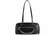 Сумка CHARLES & KEITH, фактура плетеная, черный