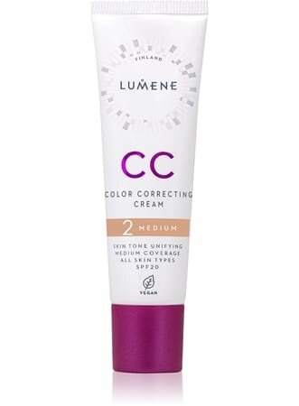 CC-средство Lumene Color Correcting Cream, оттенок 2 средний холодный, 30 мл