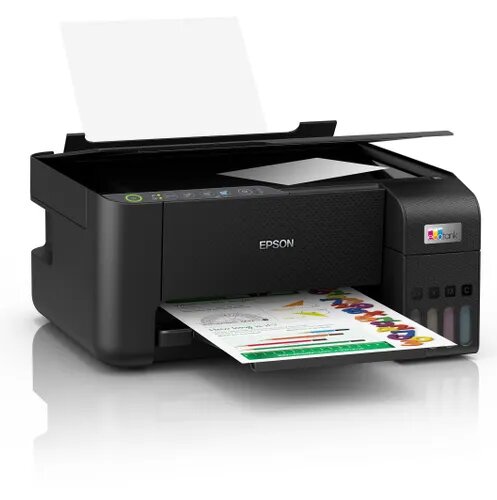 МФУ Струйное МФУ струйный цветной EPSON L3250, черный, белый