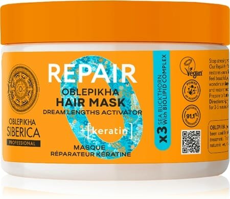Маска для волос Natura Siberica Oblepikha Siberica Repair, 300 мл